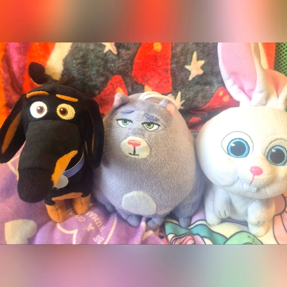 Toys | The Secret Life Of Pets Plush Bundle Lot Toys Plush Secret Life ...
